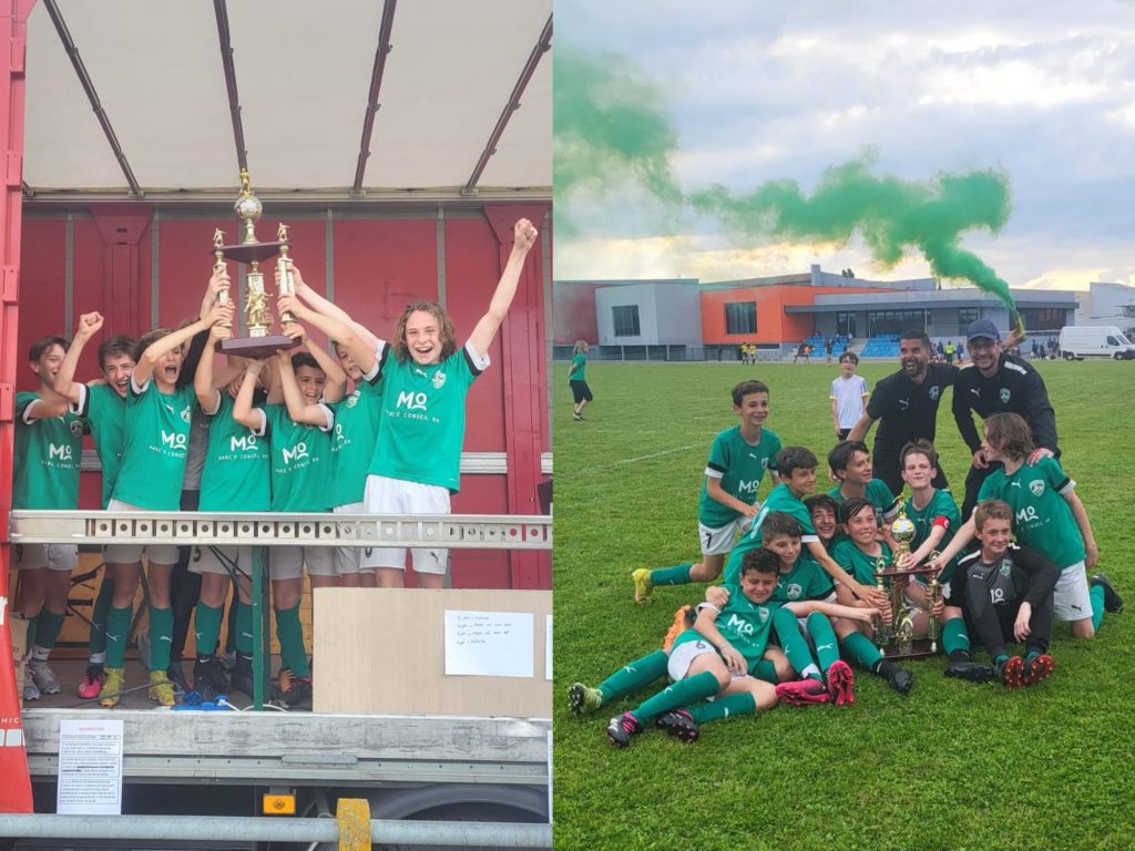Les U13 remportent le tournoi de Legé - JGE Sucé Football